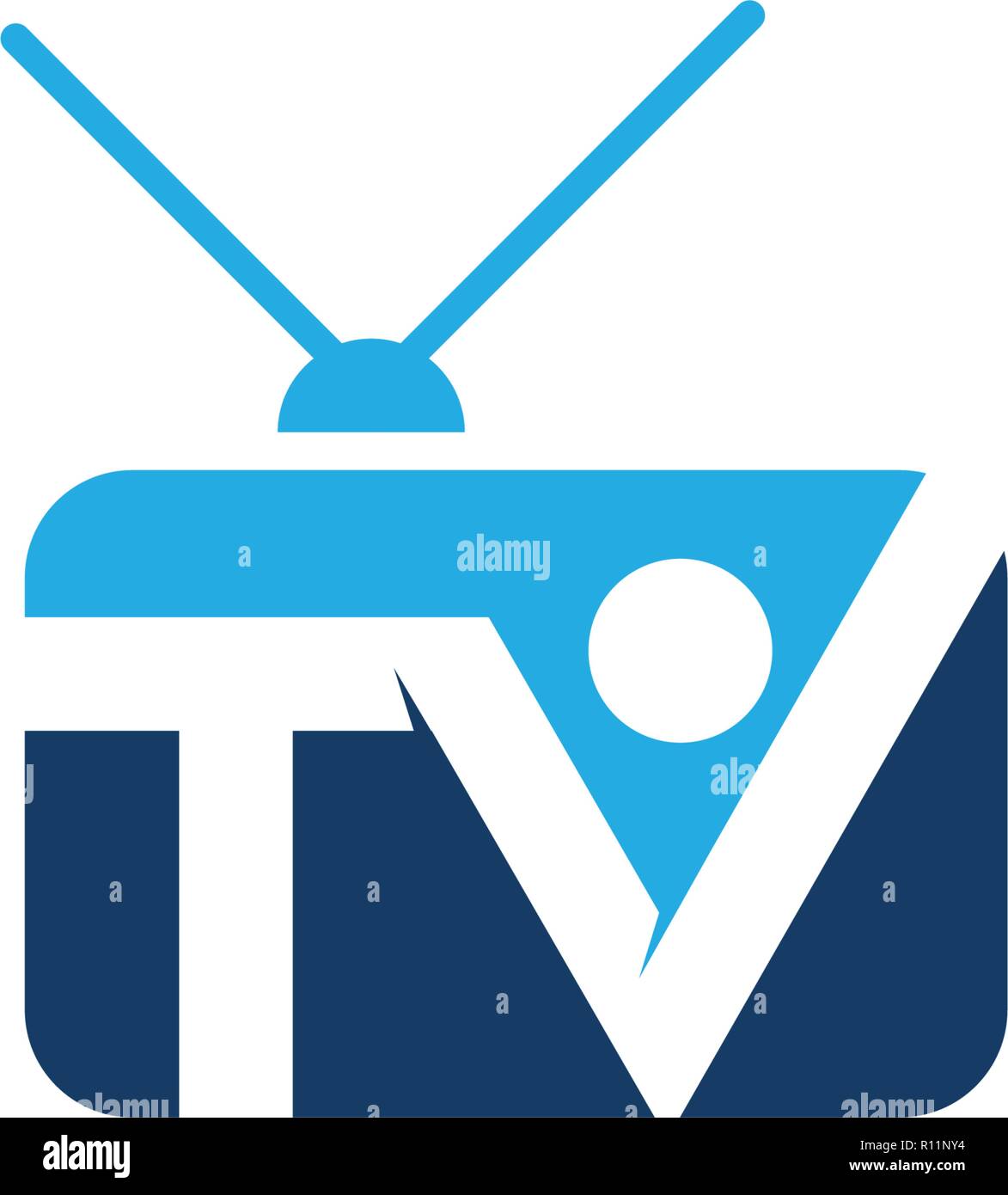 TV monitor icon vector illustration design logo Stock Vector Image ...