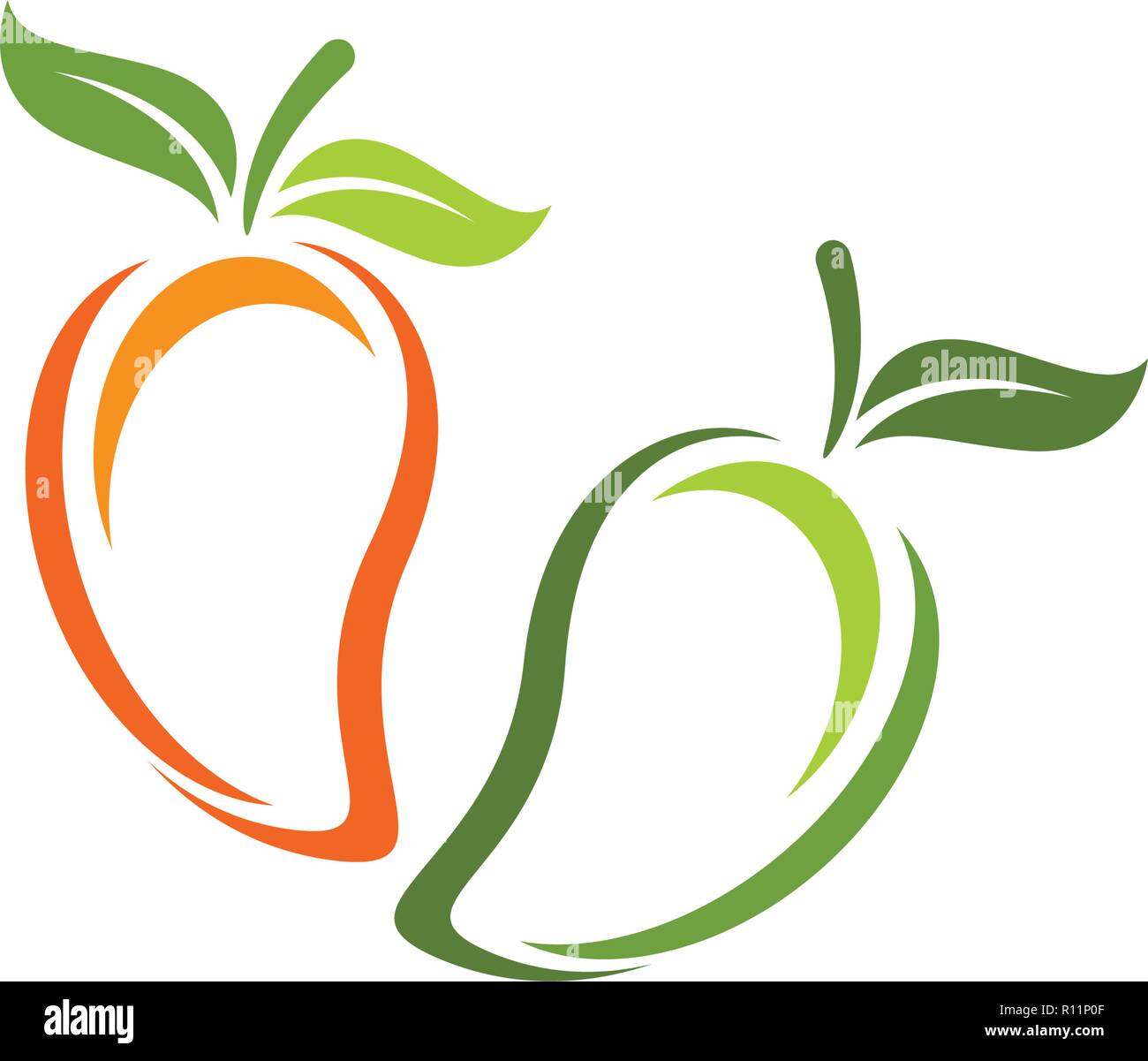 Eating mango Stock Vector Images - Alamy