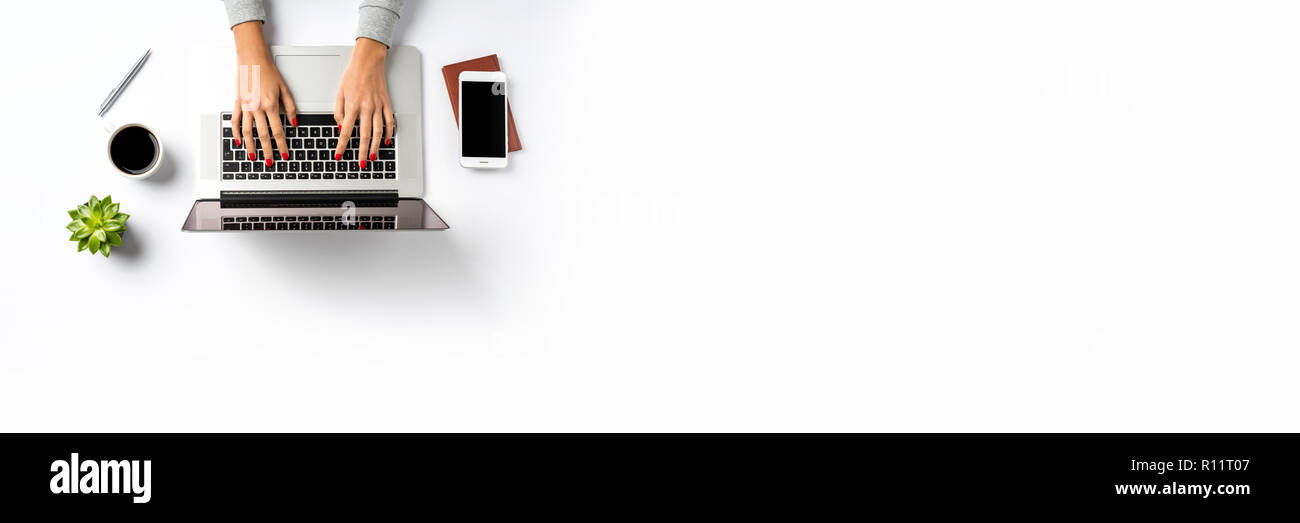 Keyboard mobile desktop accessories Cut Out Stock Images & Pictures - Alamy