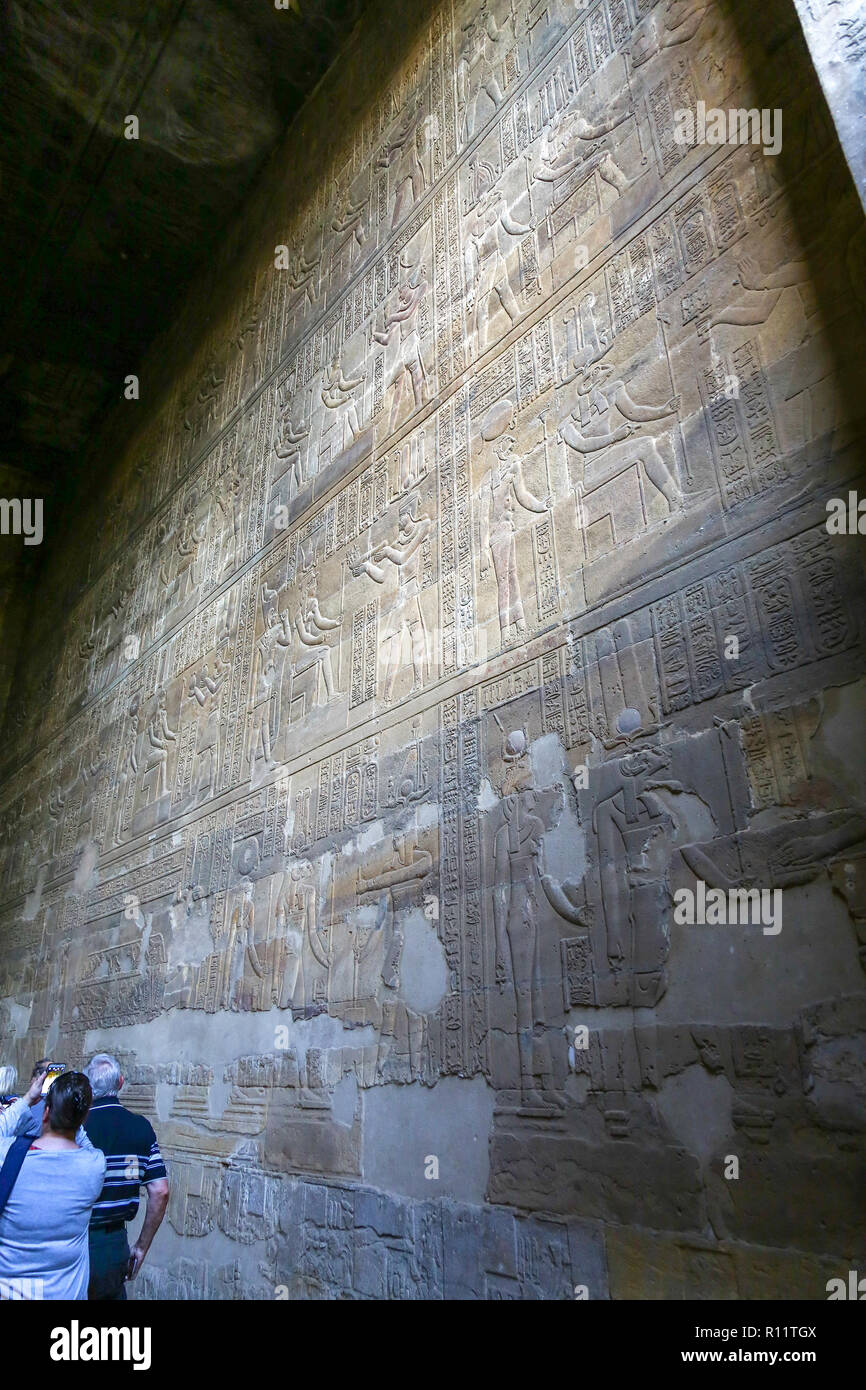 The Temple of Khnum at Esna, Esna City, Esna, Qena Governorate, Egypt ...