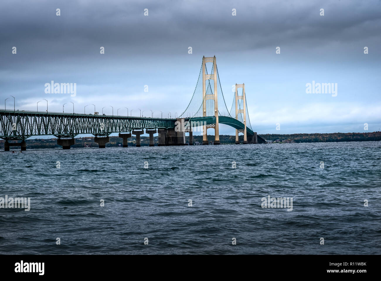 Mackinac bridge hi-res stock photography and images - Alamy