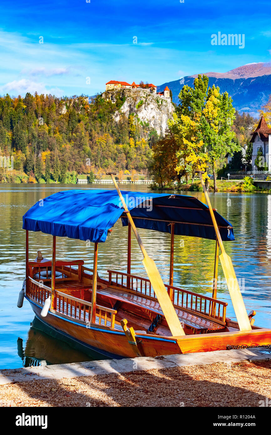 Pletna tourist hi-res stock photography and images - Alamy