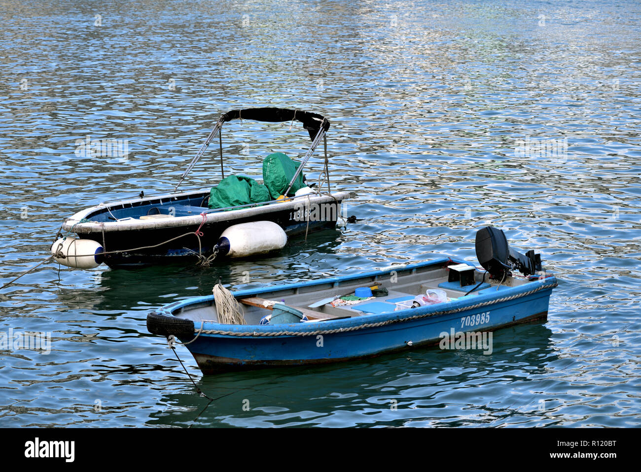 Outboard motor small boats hi-res stock photography and images - Alamy
