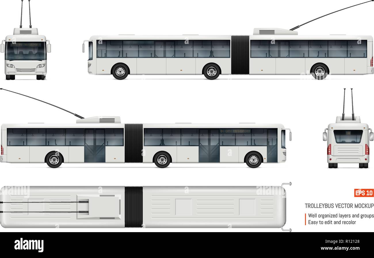 Trackless trolley hi-res stock photography and images - Alamy