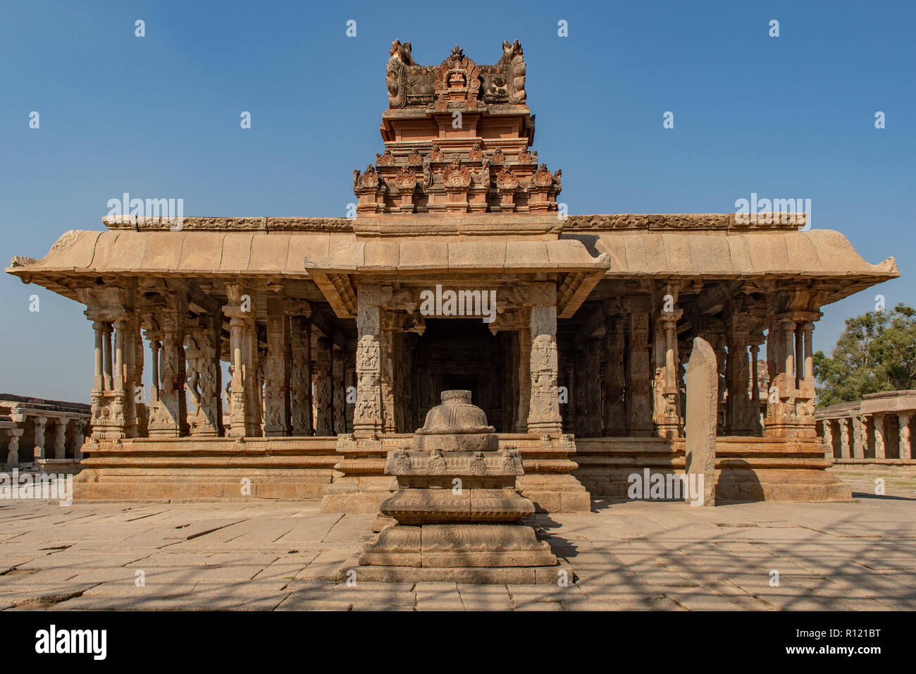 Main Pavilion, Krishna Temple, Hampi, Karnataka, India Stock Photo - Alamy
