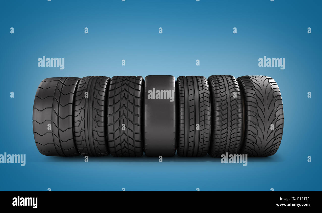 Change a wheel illustration hi-res stock photography and images - Alamy