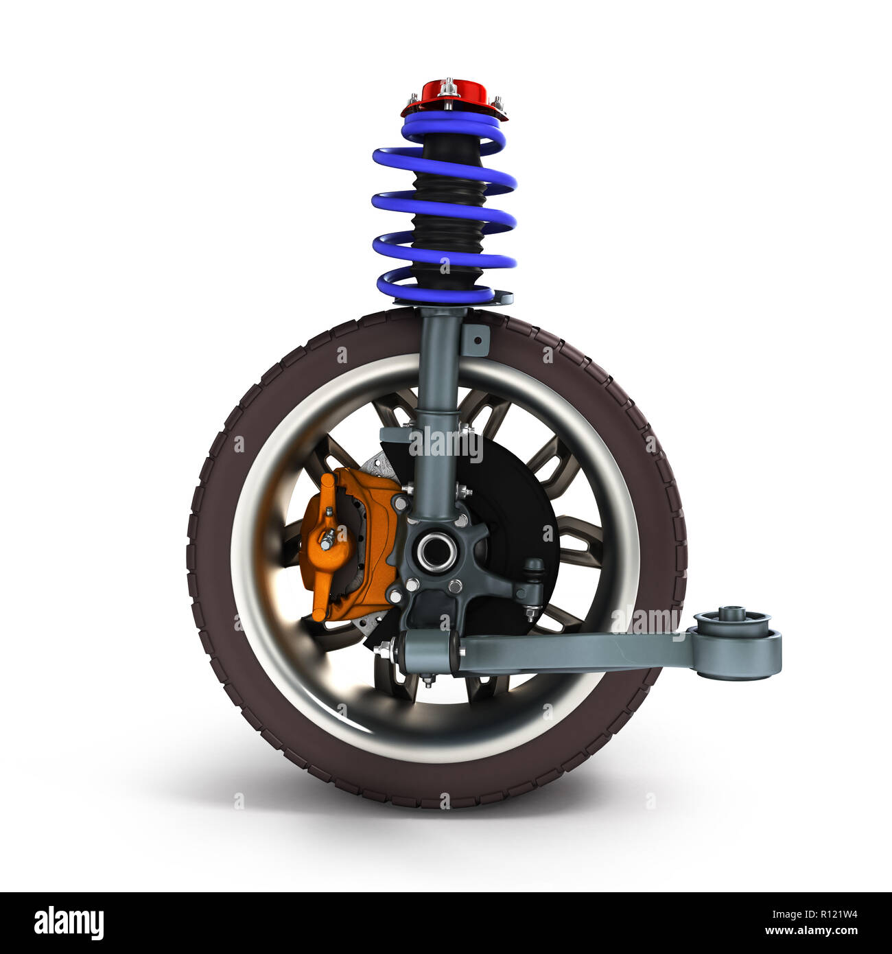 Car suspension illustration hi-res stock photography and images - Alamy