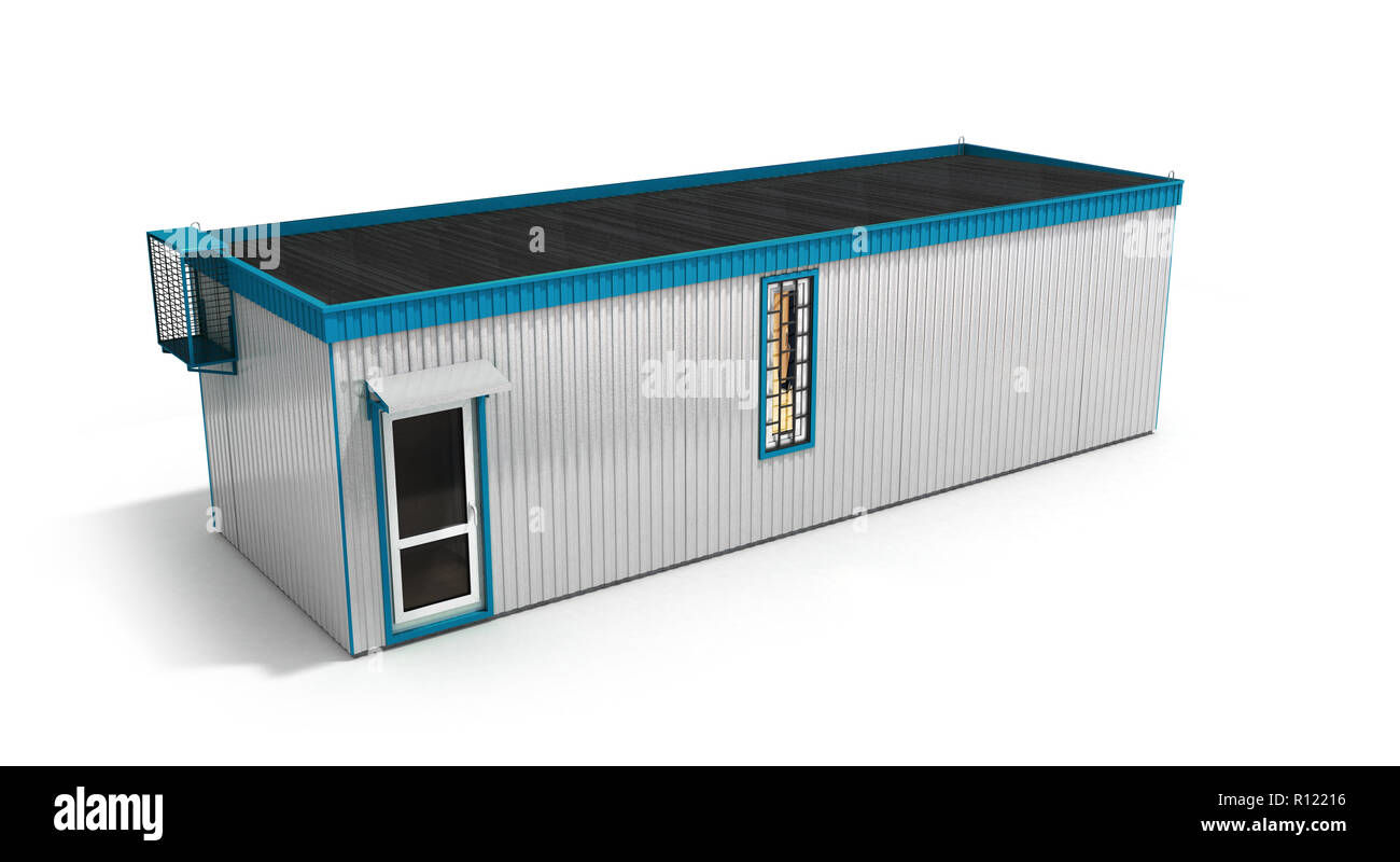 Construction office trailer hi-res stock photography and images - Alamy