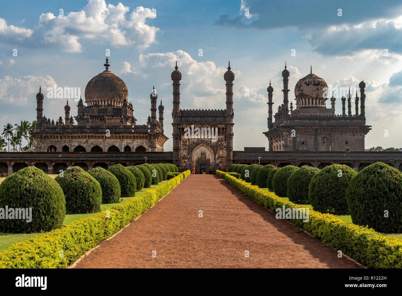 Mausoleum of Ibrahim Rouza, Vijayapura, Karnataka, India Stock Photo ...