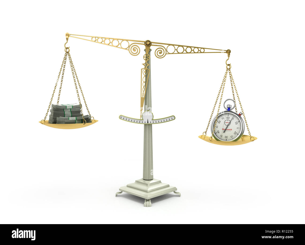 Debt equity sign illustration Cut Out Stock Images & Pictures - Alamy