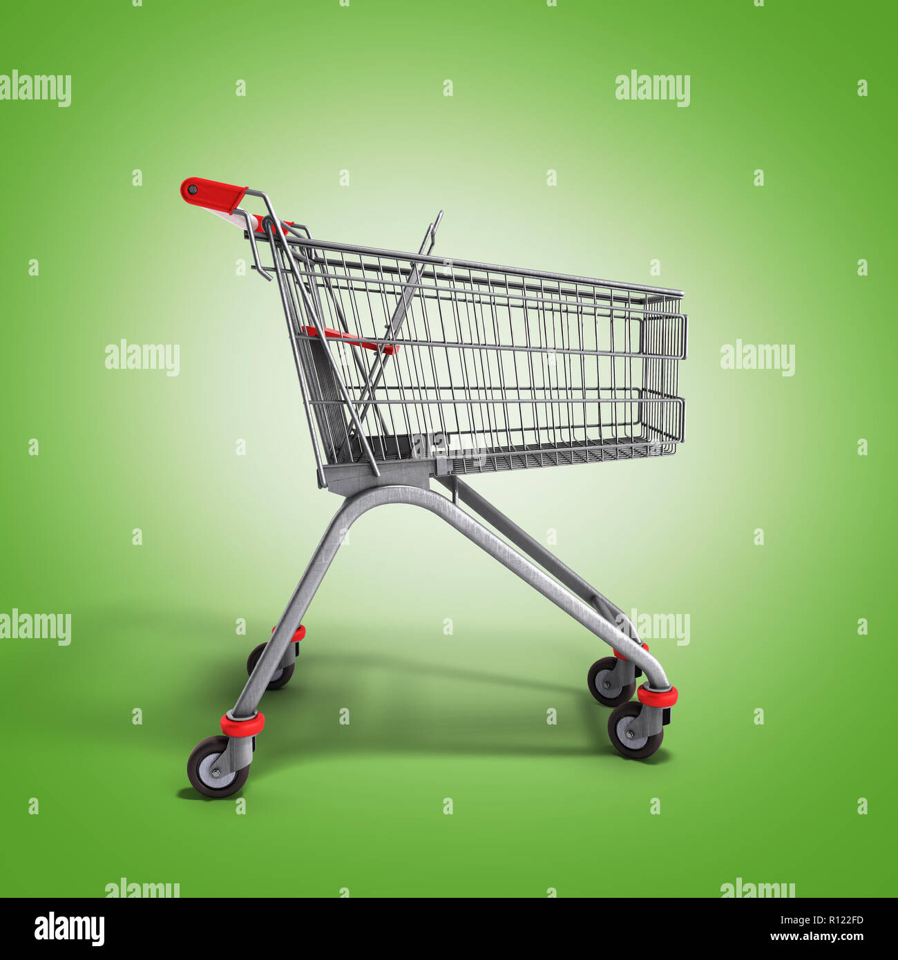 Empty Supermarket Trolly High Resolution Stock Photography and Images ...