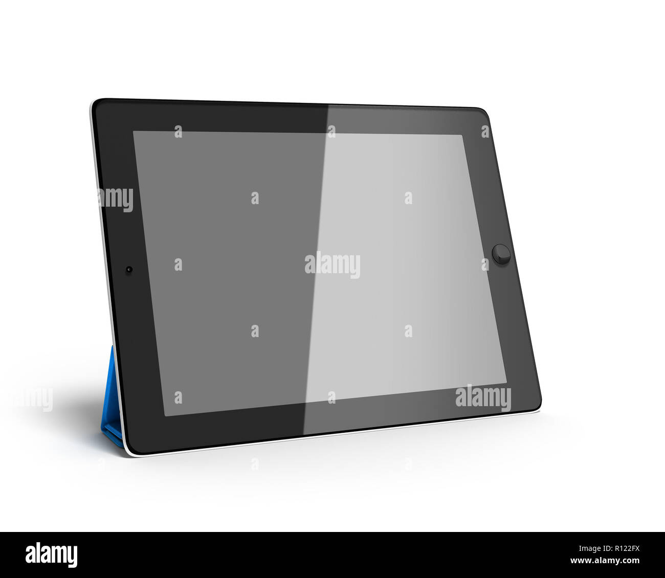 digital tablet 3d render isolated on white Stock Photo - Alamy