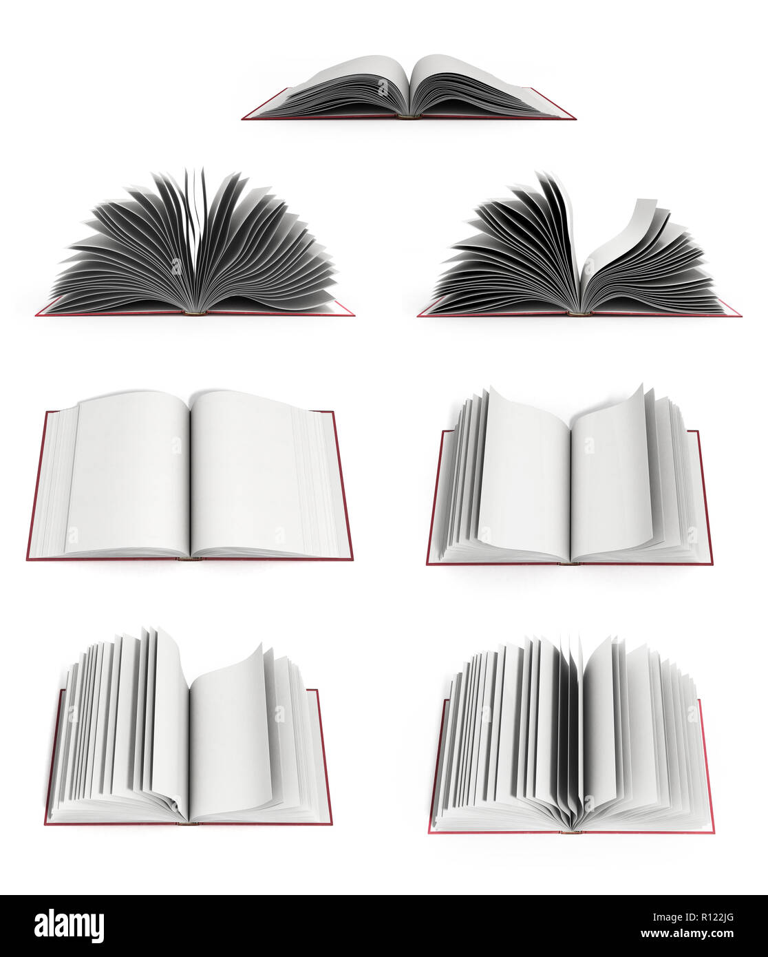 Open Book Images 3d