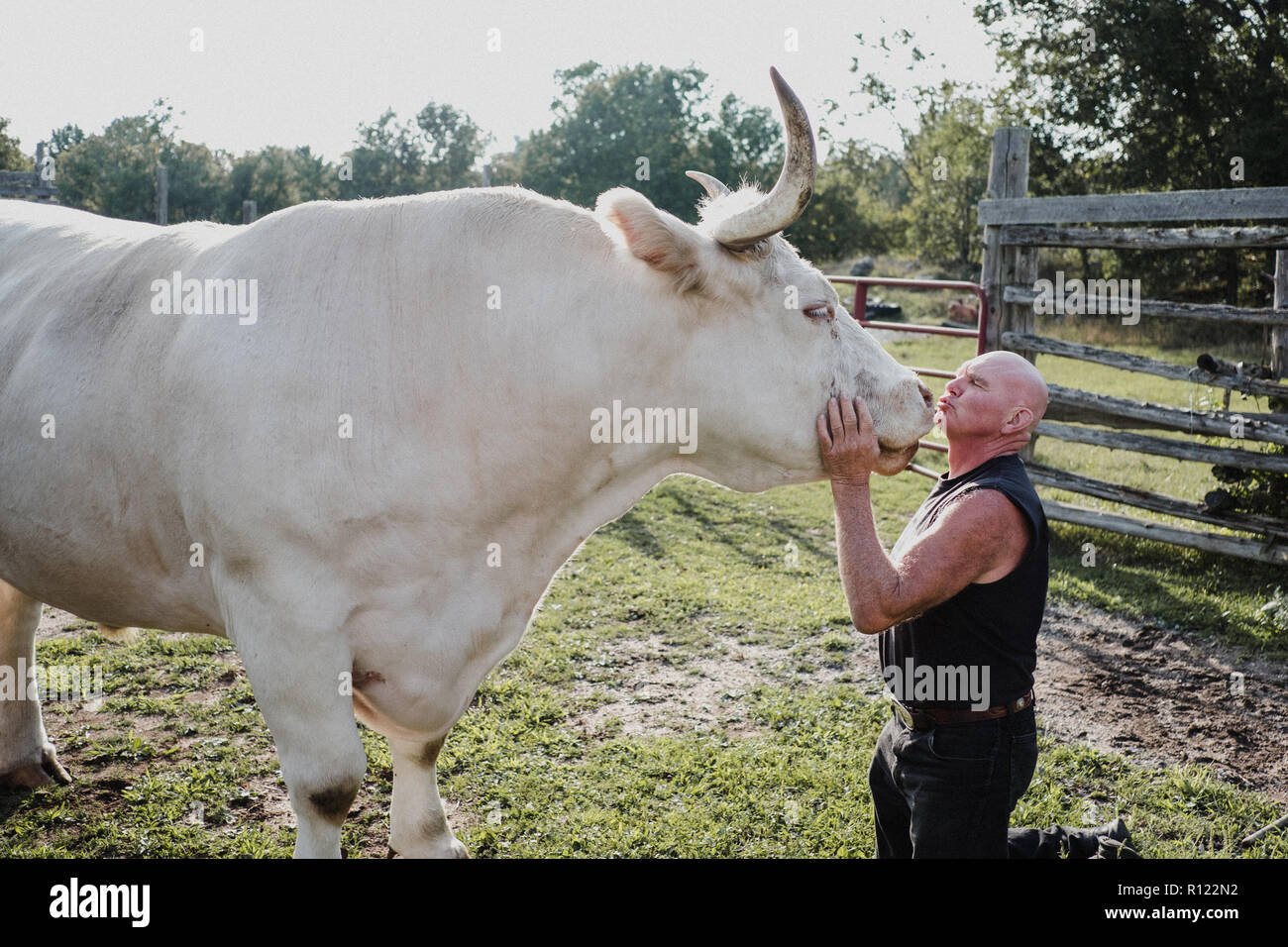 Man kneeling on ground hi-res stock photography and images - Alamy