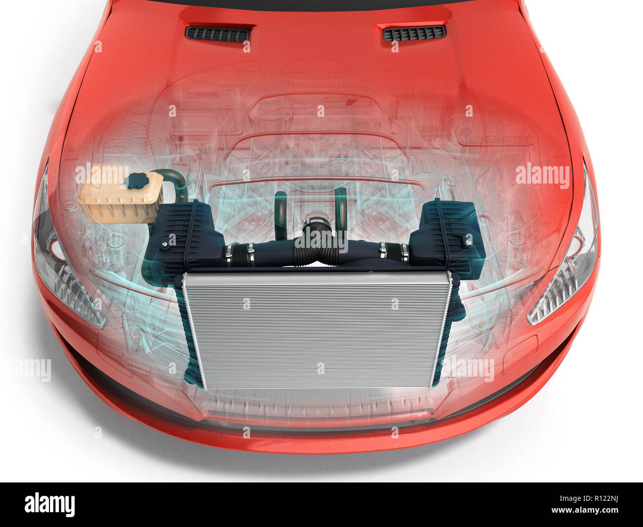 Car radiator inside hi-res stock photography and images - Alamy