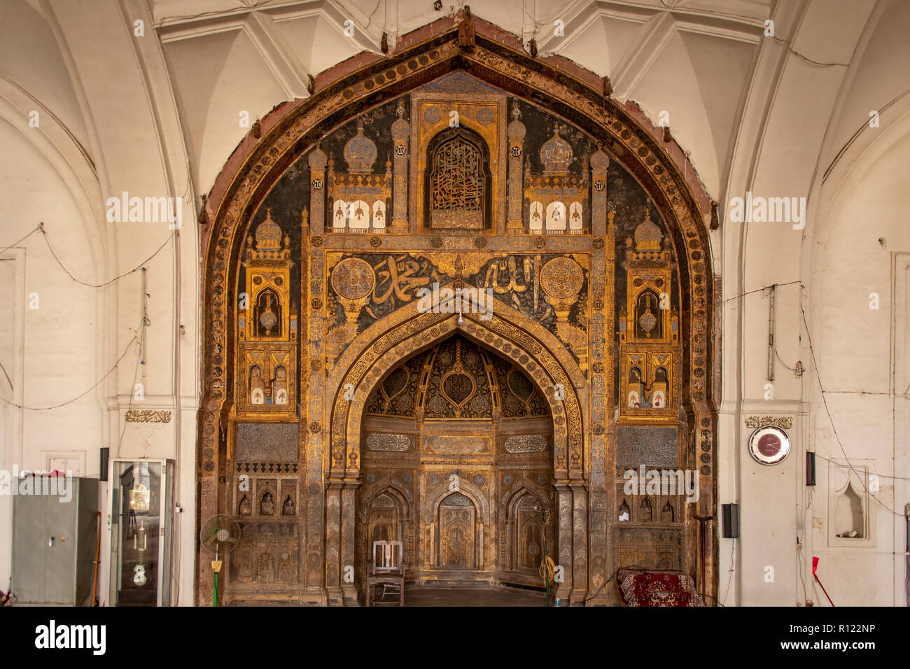 Central Mihrab of Jama Masjid, Friday Mosque, Vijayapura, Karnataka ...