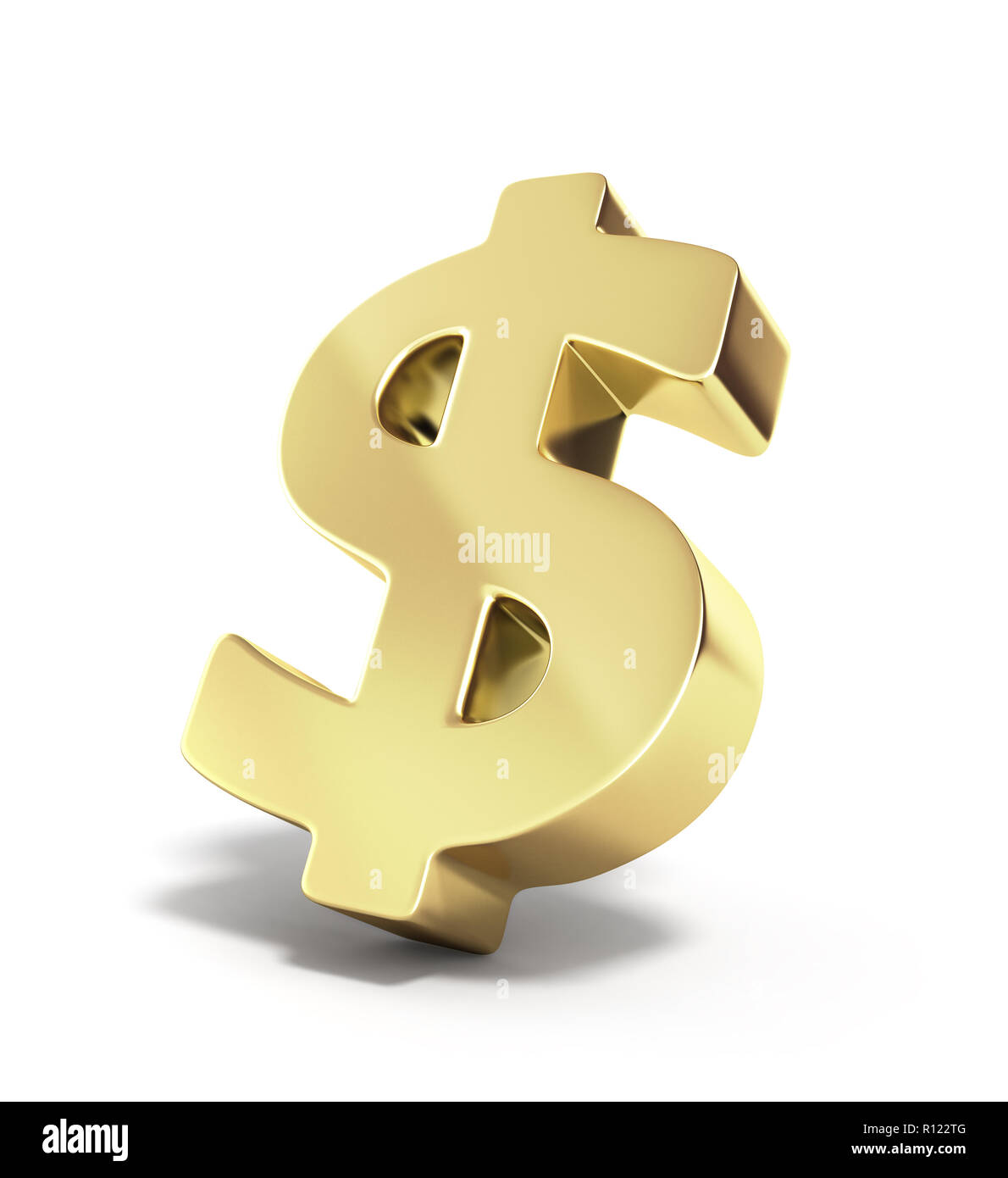 Golden dollar sign hi-res stock photography and images - Alamy