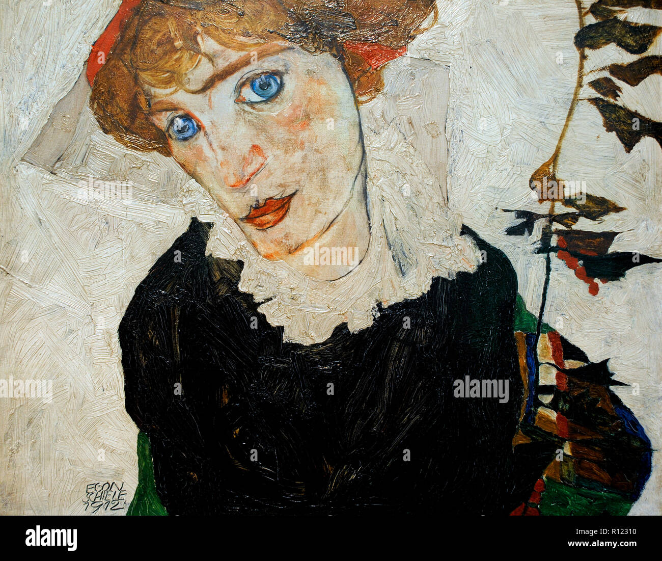 Egon Schiele (Tulln, 1890-Vienna, 1918). Austrian Expressionist painter ...