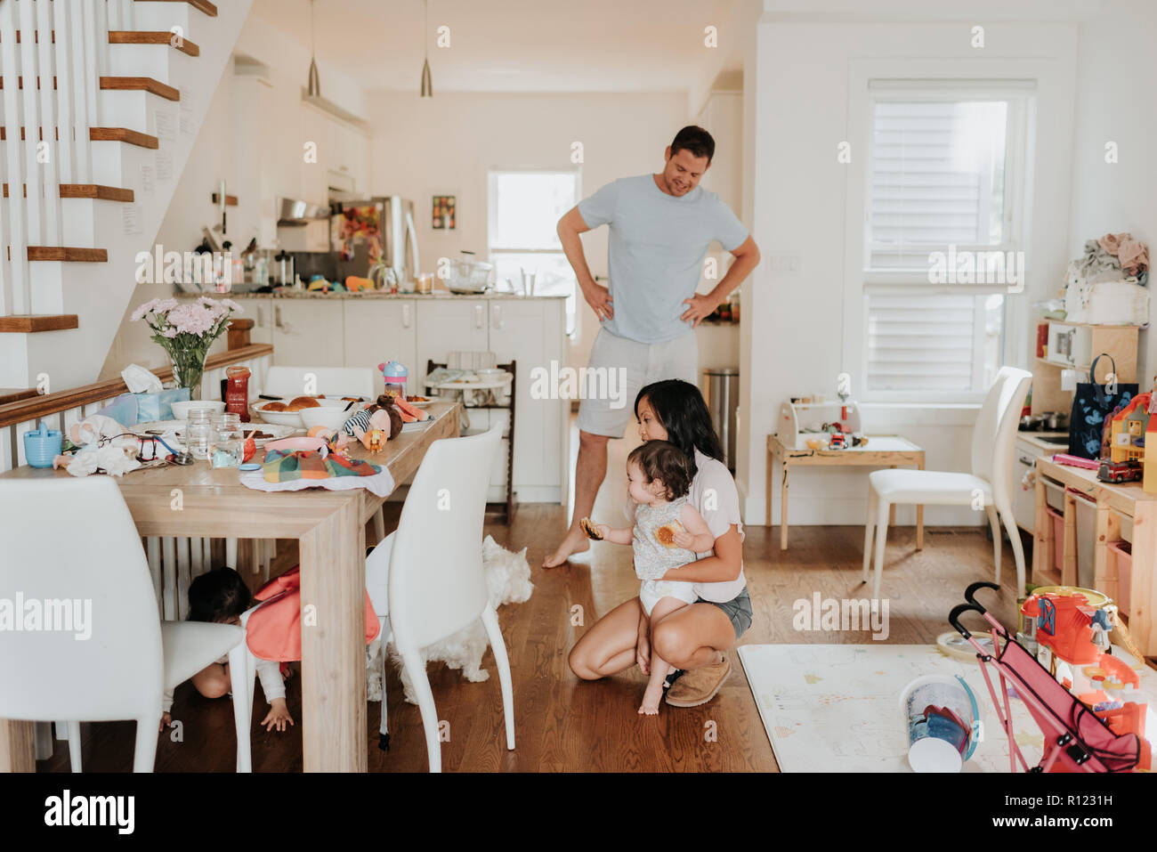 Adult child home parents house hi-res stock photography and images - Alamy