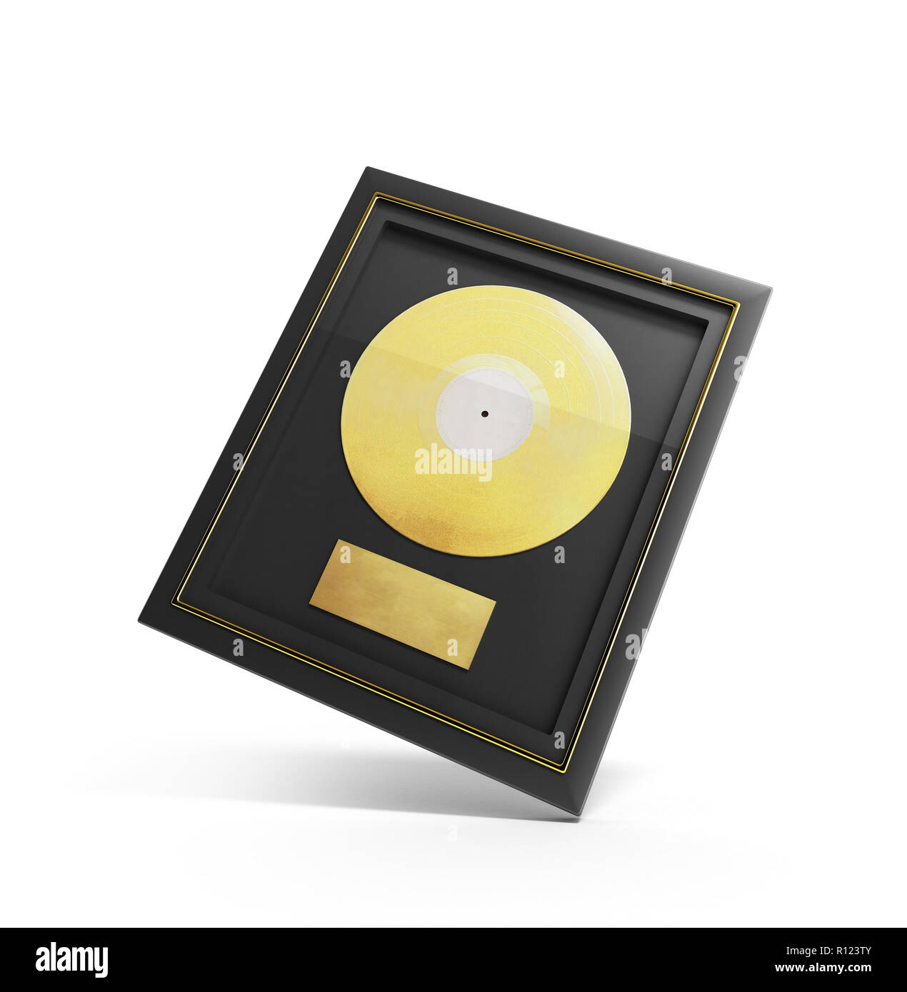 Gold record frame hi-res stock photography and images - Alamy