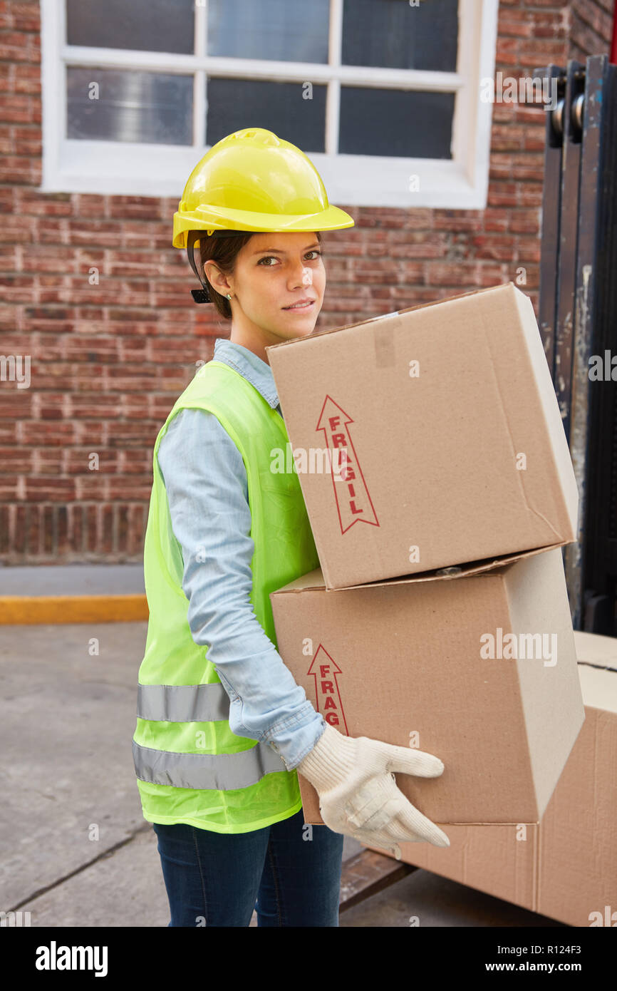 Woman package hi-res stock photography and images - Alamy