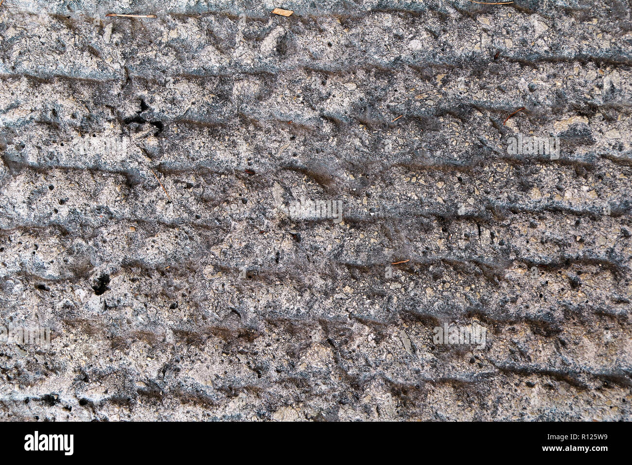 Detail of old medieval pavement / Block stone road / Broken stone ...