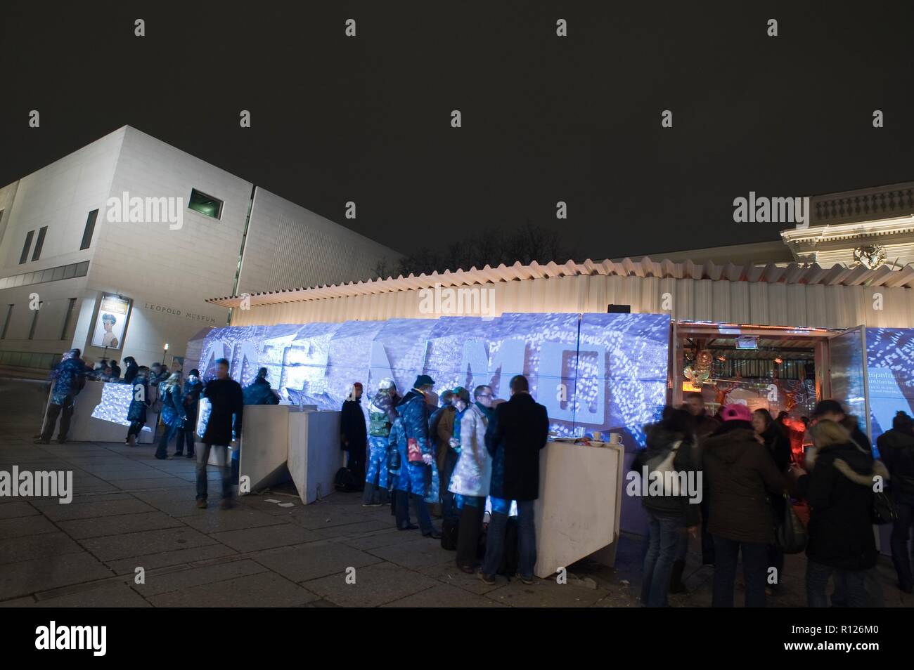 Wien, Weihnachtsmarkt Museumsquartier, 'Winter im MQ' - Vienna ...