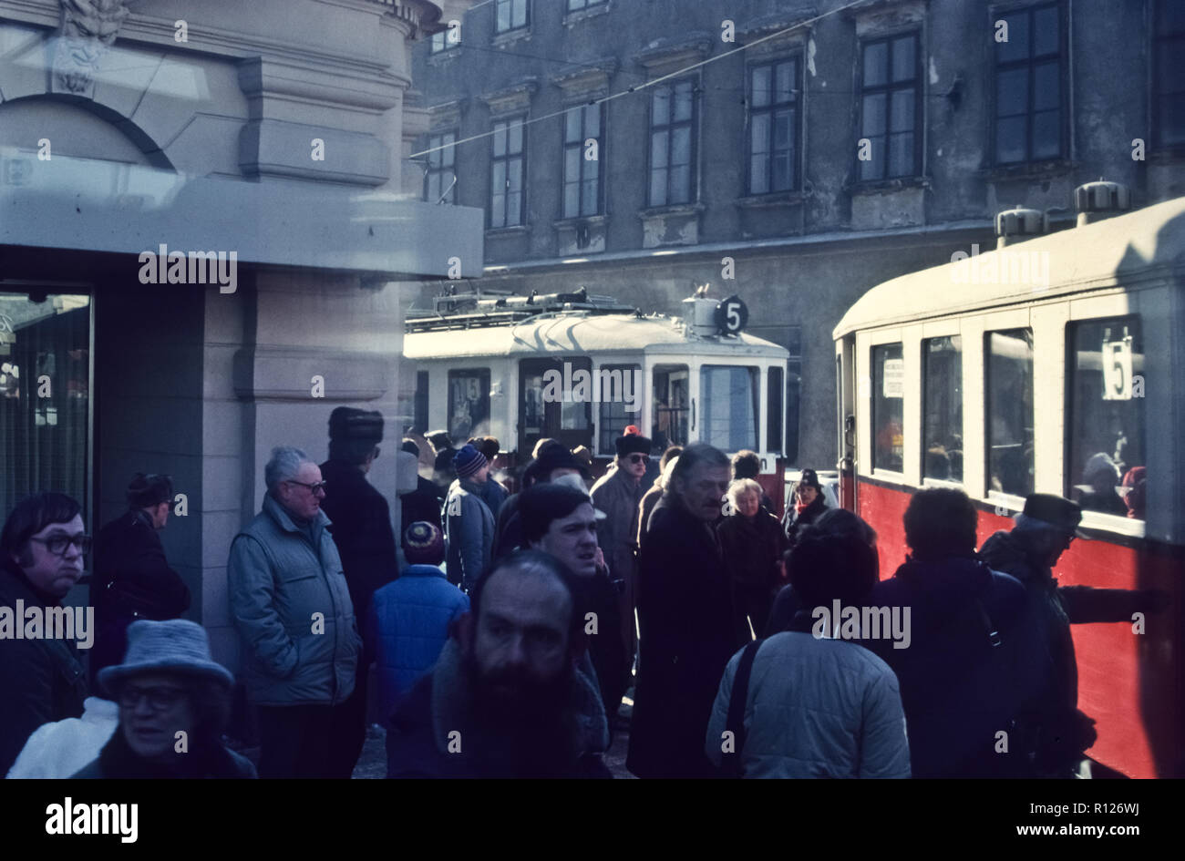 Wien, Straßenbahn, historisches Foto - Vienna, Tramway, Vintage Photo ...