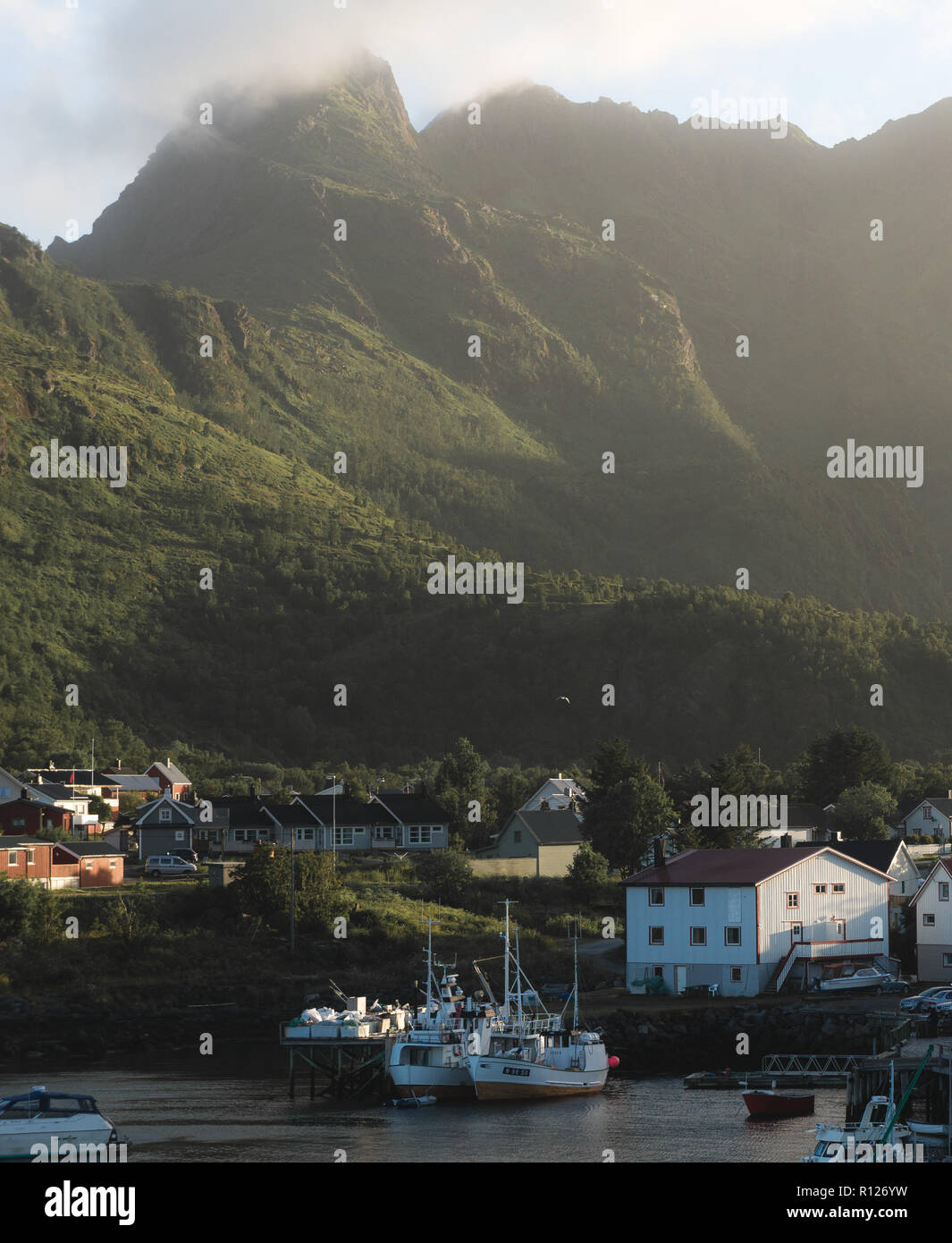 Norwegian wooden fishing boat hi-res stock photography and images - Alamy
