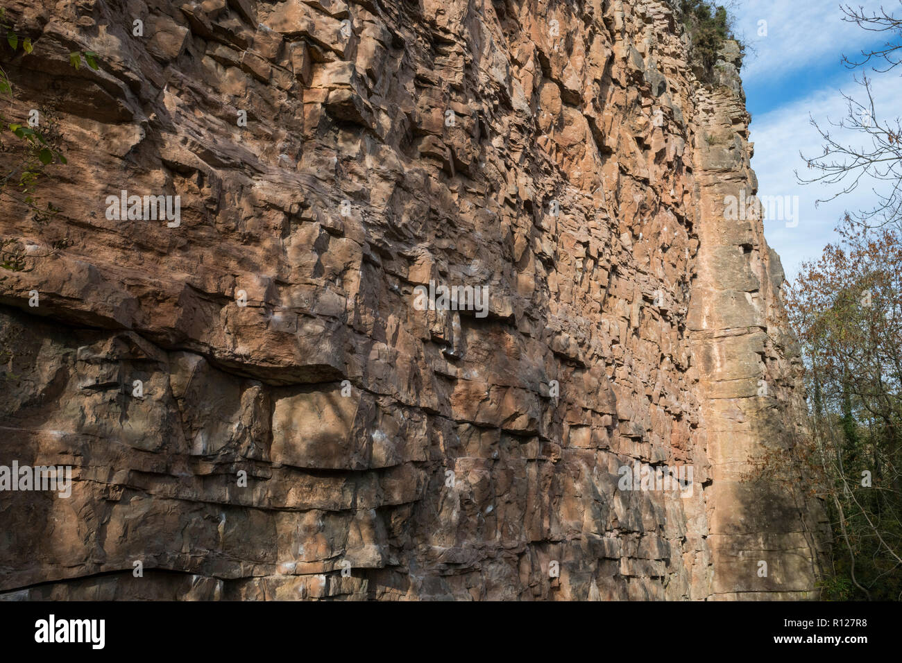 Llanymynech rocks nature reserve hi-res stock photography and images ...