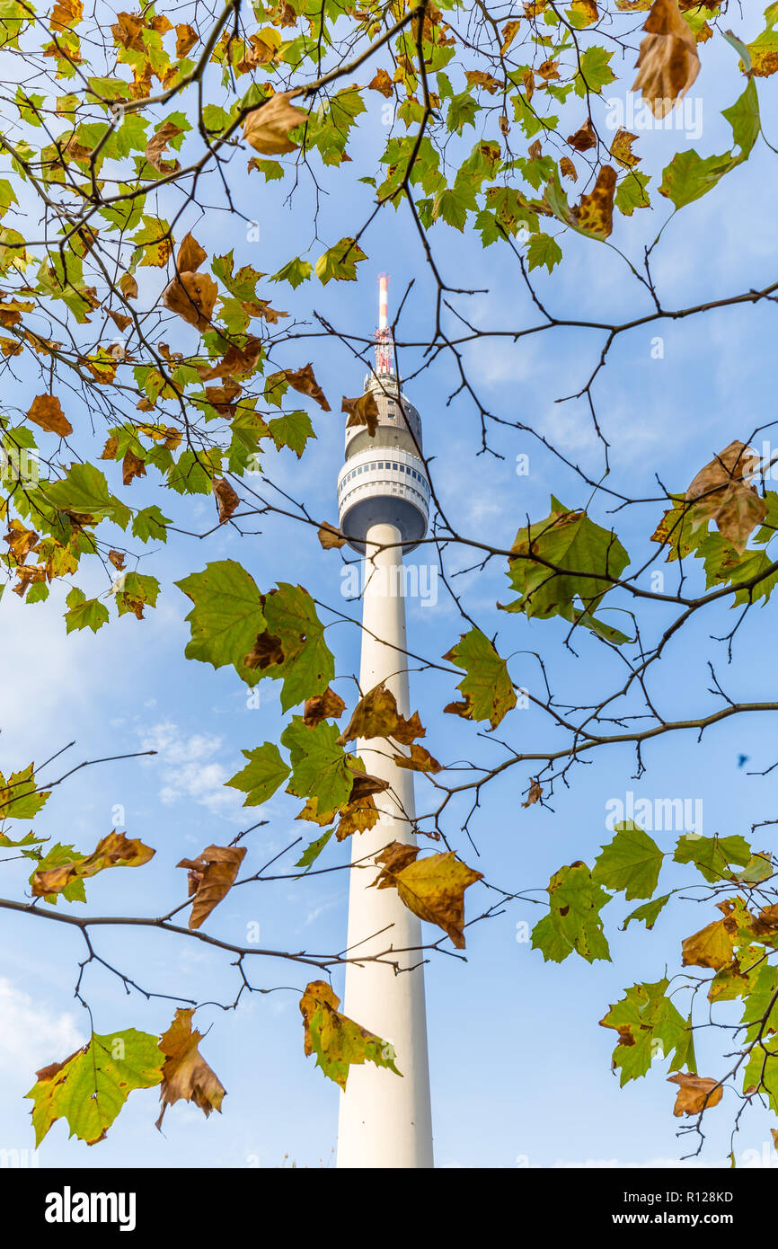 Florianturm is a telecommunications tower and landmark of Dortmund in ...