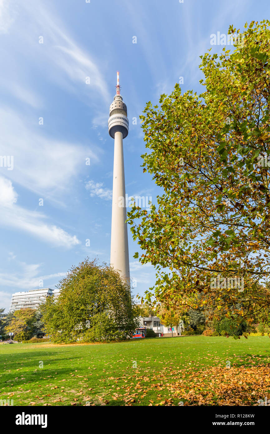 Florianturm is a telecommunications tower and landmark of Dortmund in ...