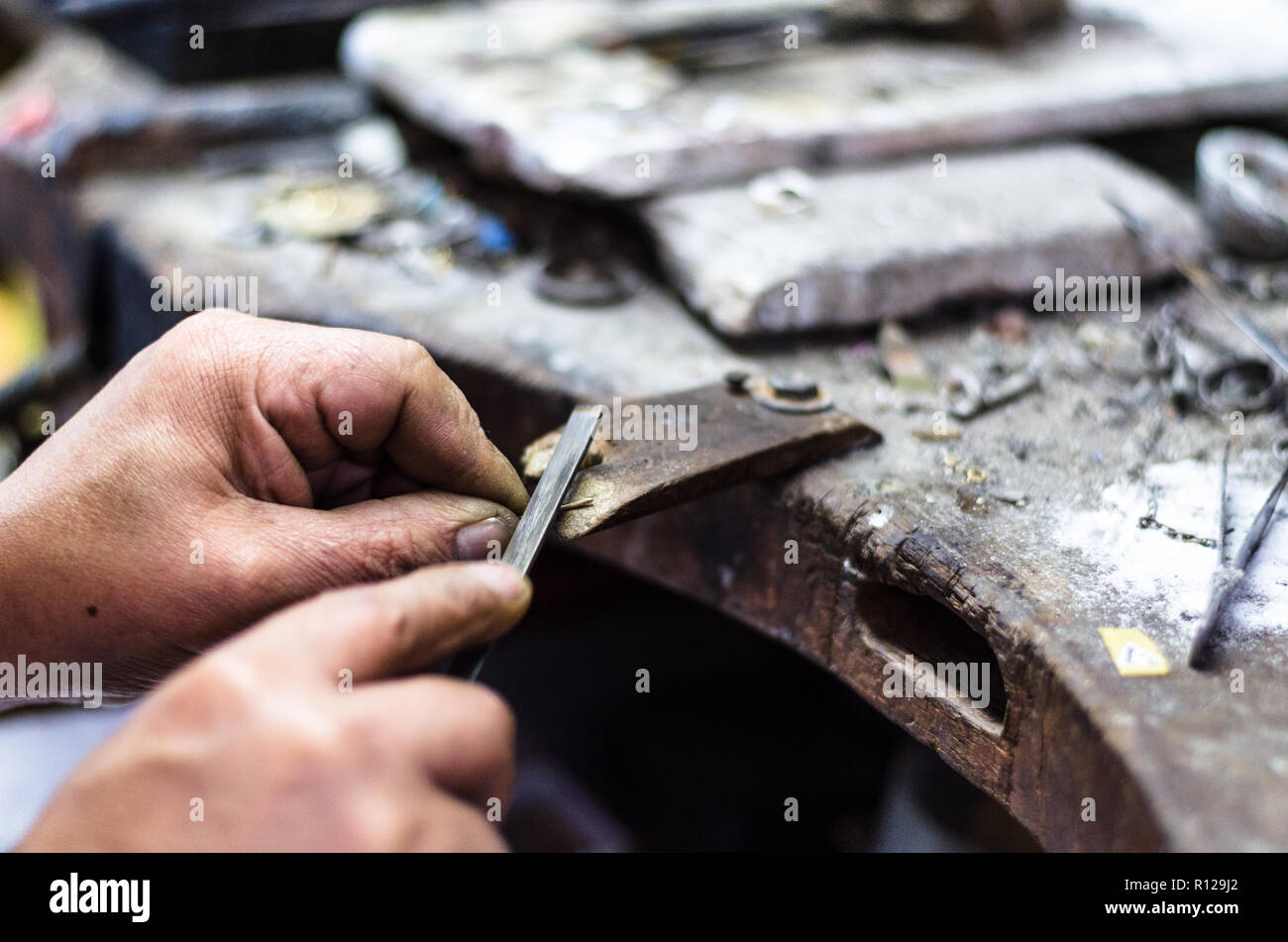 Gold making hi-res stock photography and images - Alamy