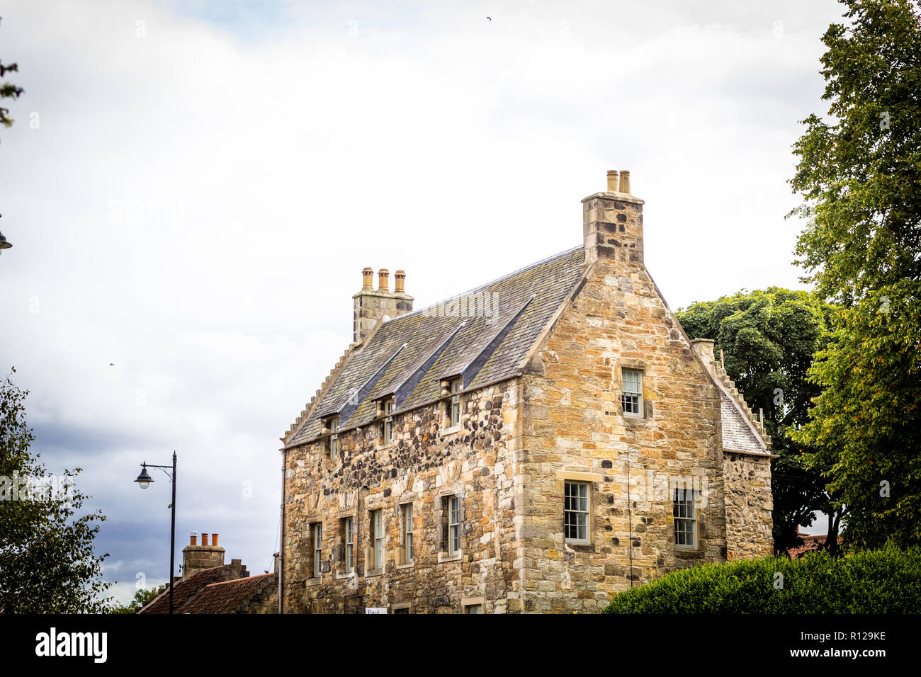 Old house in Scotland Stock Photo - Alamy