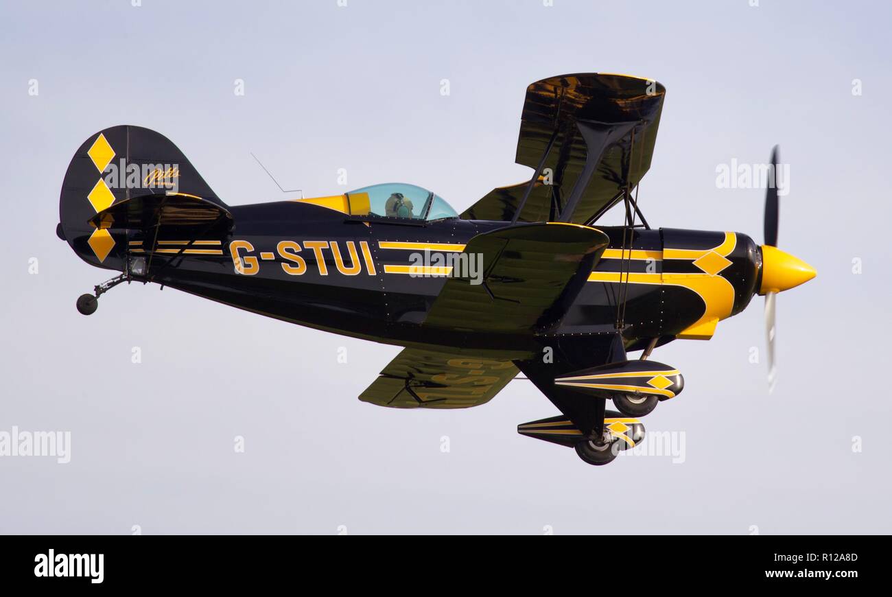 Pitts S-2AE Special (G-STUI Stock Photo - Alamy