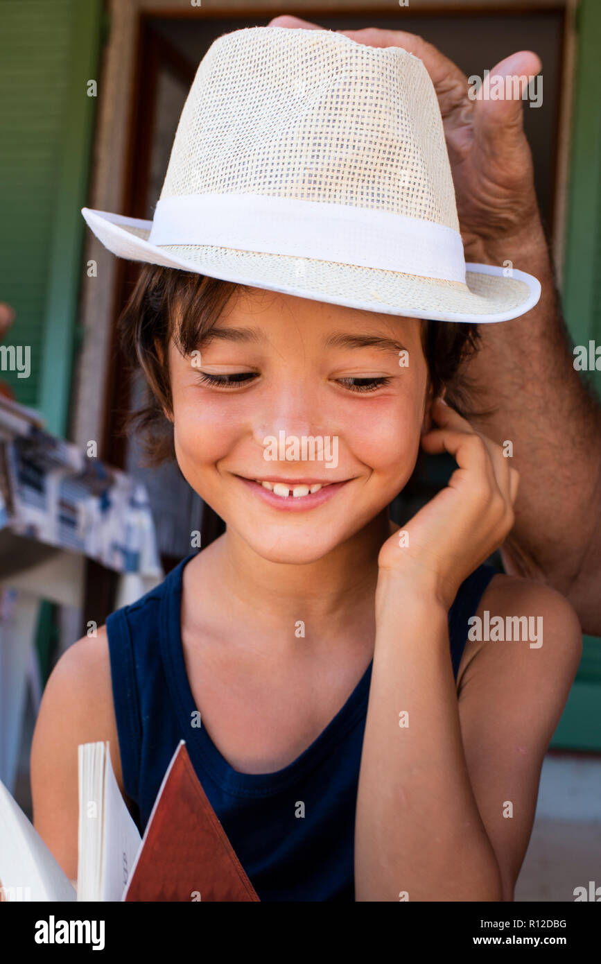 Patting head hi-res stock photography and images - Alamy