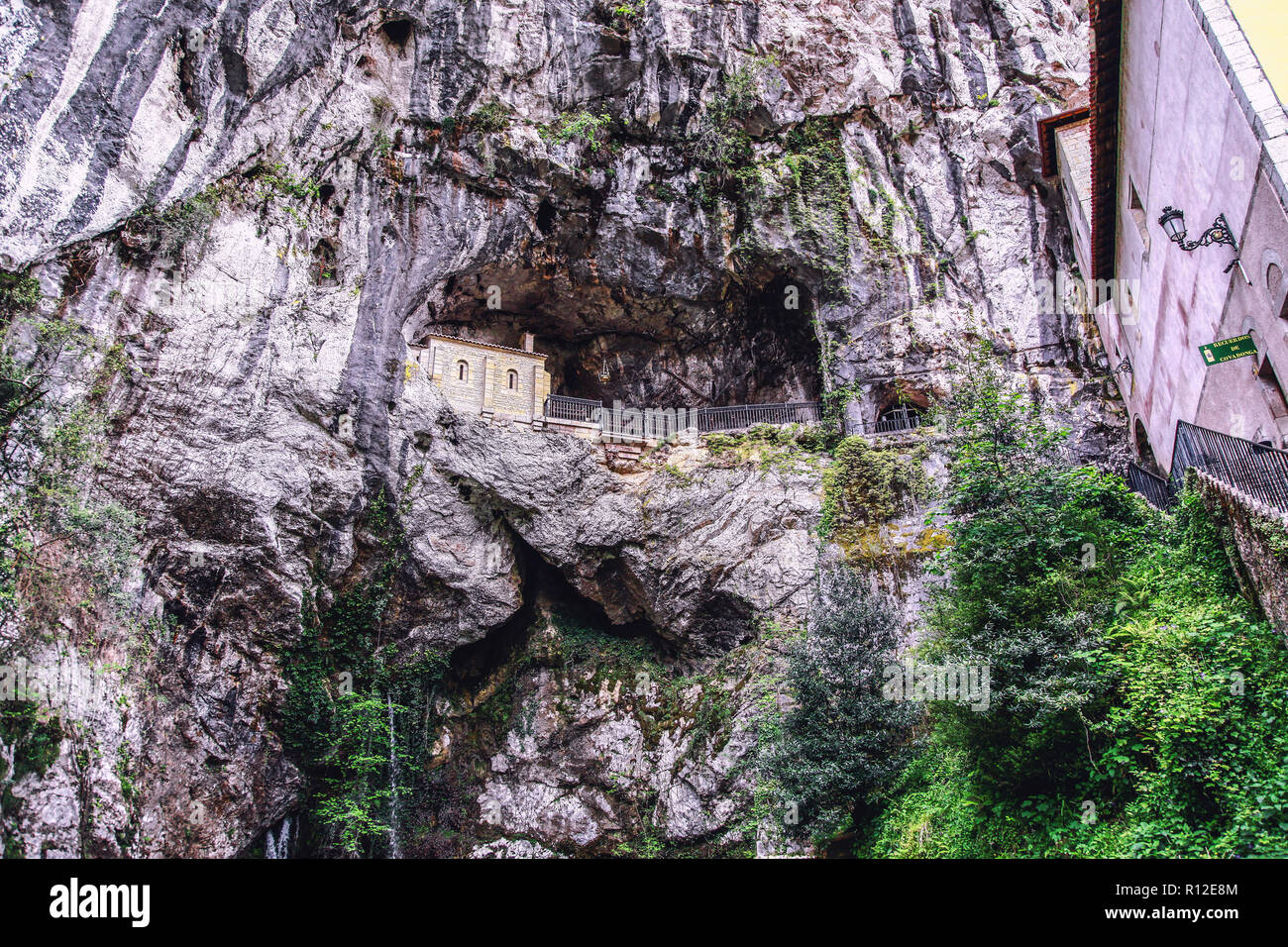 Caves of Covadonga, Asturias, Spain Stock Photo - Alamy