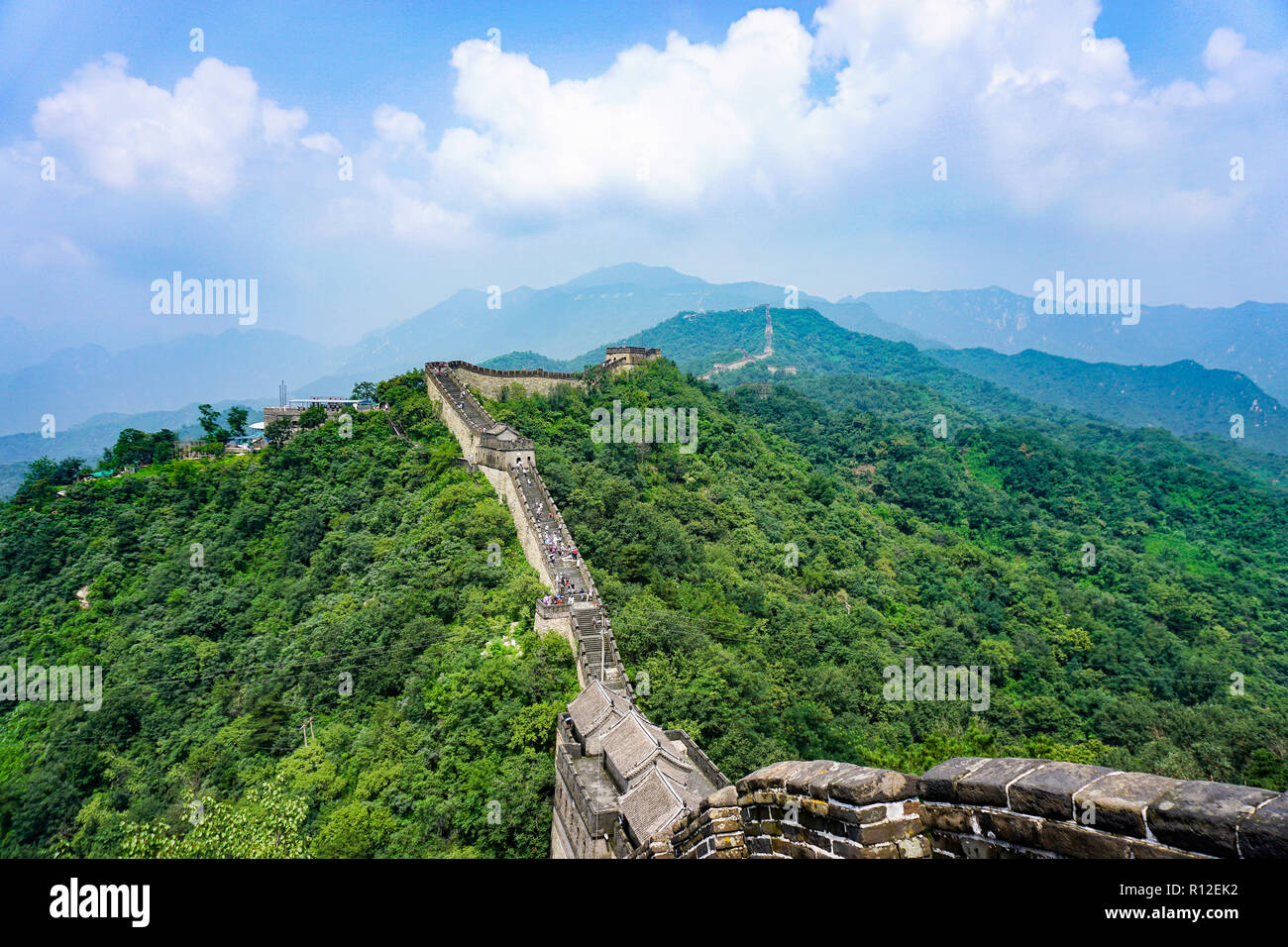 Mutianyu, China - The Great Wall. 29 July 2018. Photo by: George Chin ...