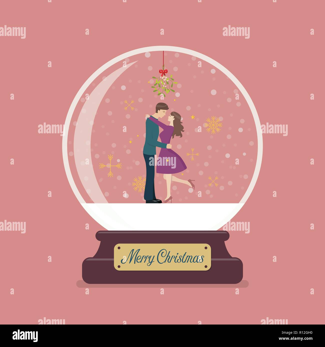 Woman holding glass full Stock Vector Images - Alamy