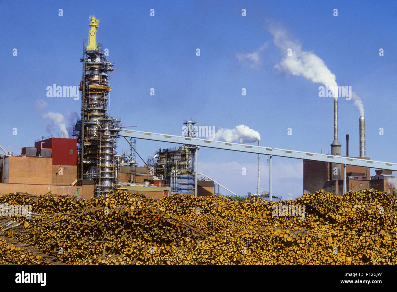 PAPER MILL in Värmland Stock Photo - Alamy