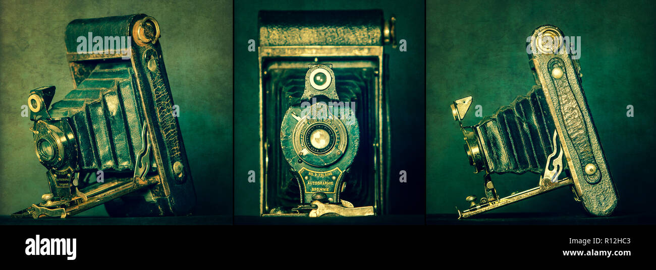 Antique large format camera cameras hi-res stock photography and images ...