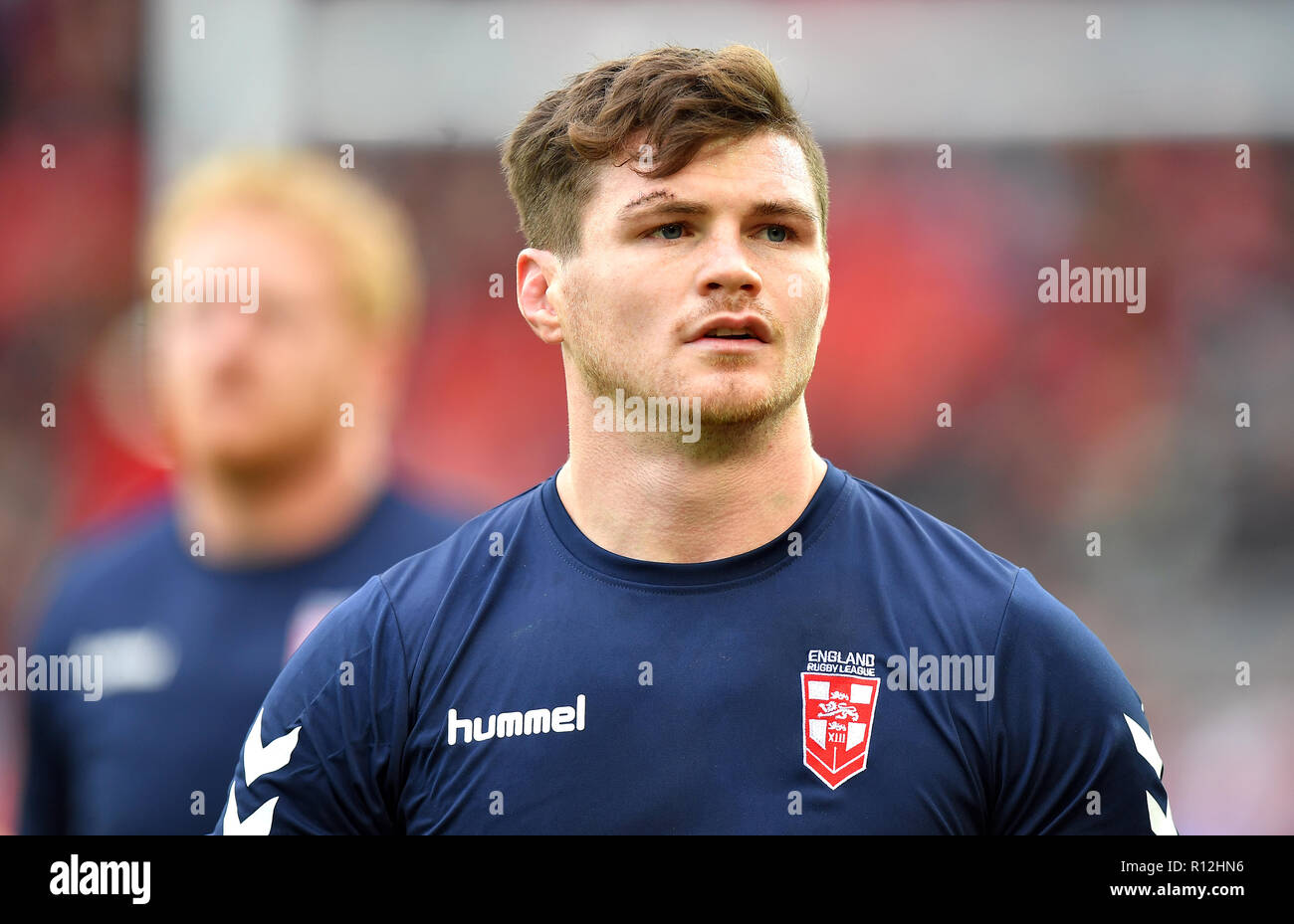 England's John Bateman during the International match at Anfield ...