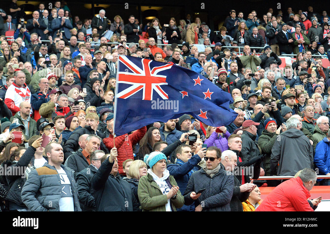 The crowd during the International match at Anfield, Liverpool Stock ...