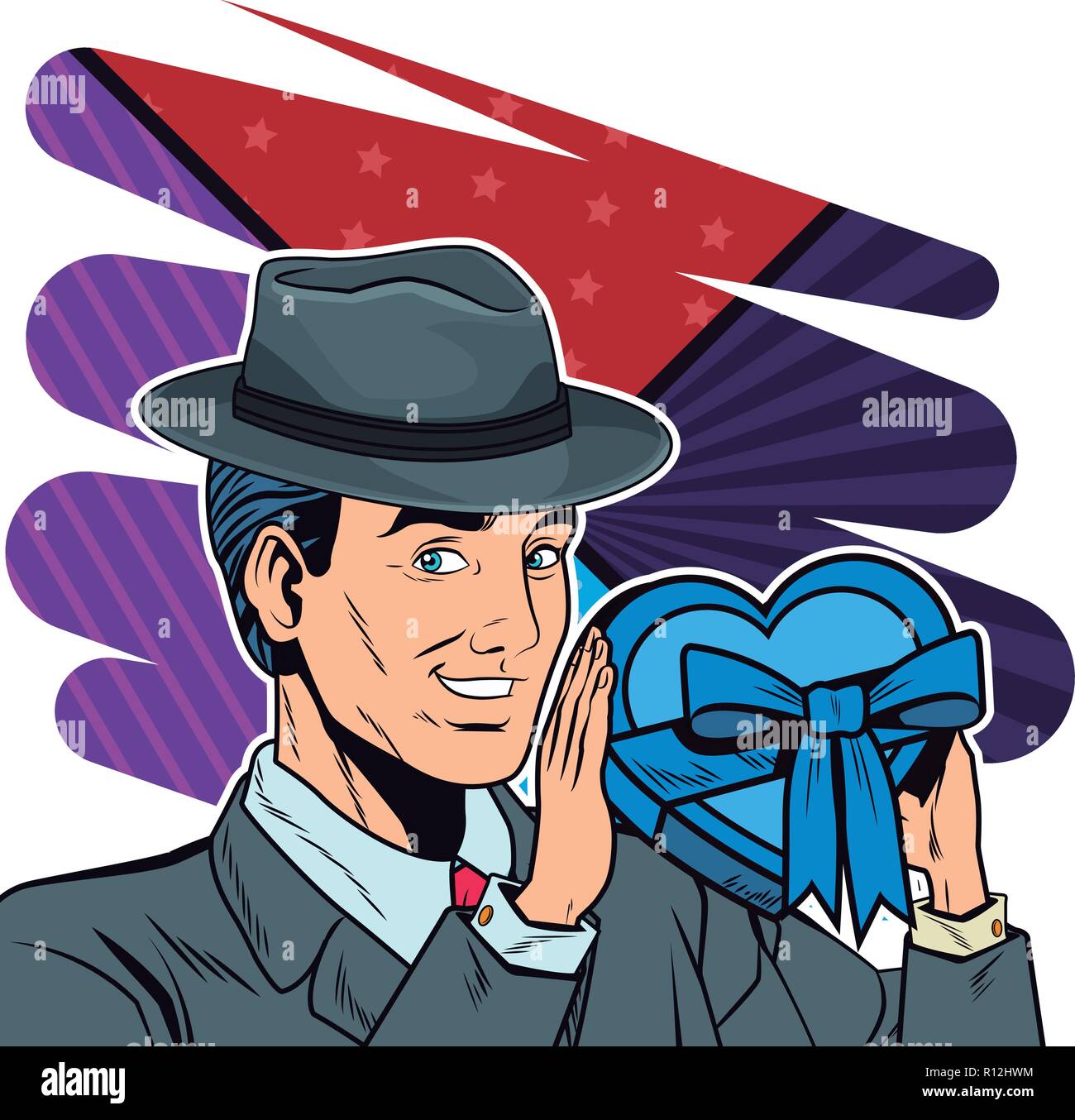 Beauty skincare man face Stock Vector Images - Alamy