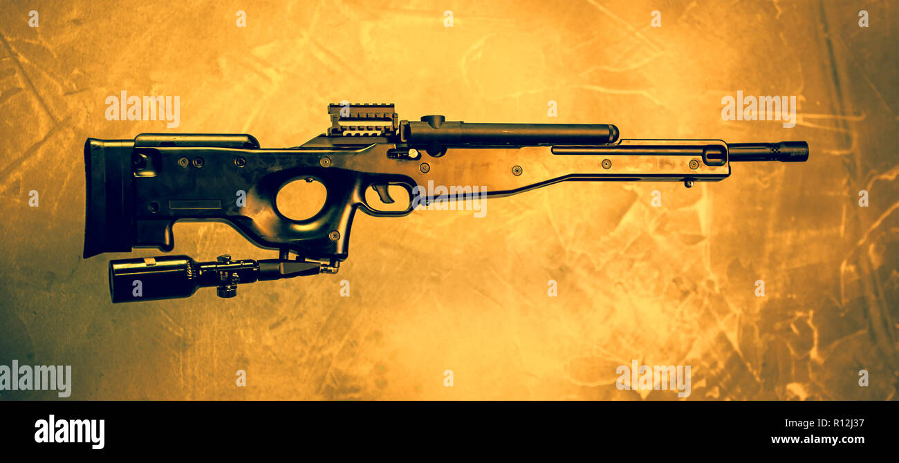 Airsoft paintball gun Stock Photo - Alamy