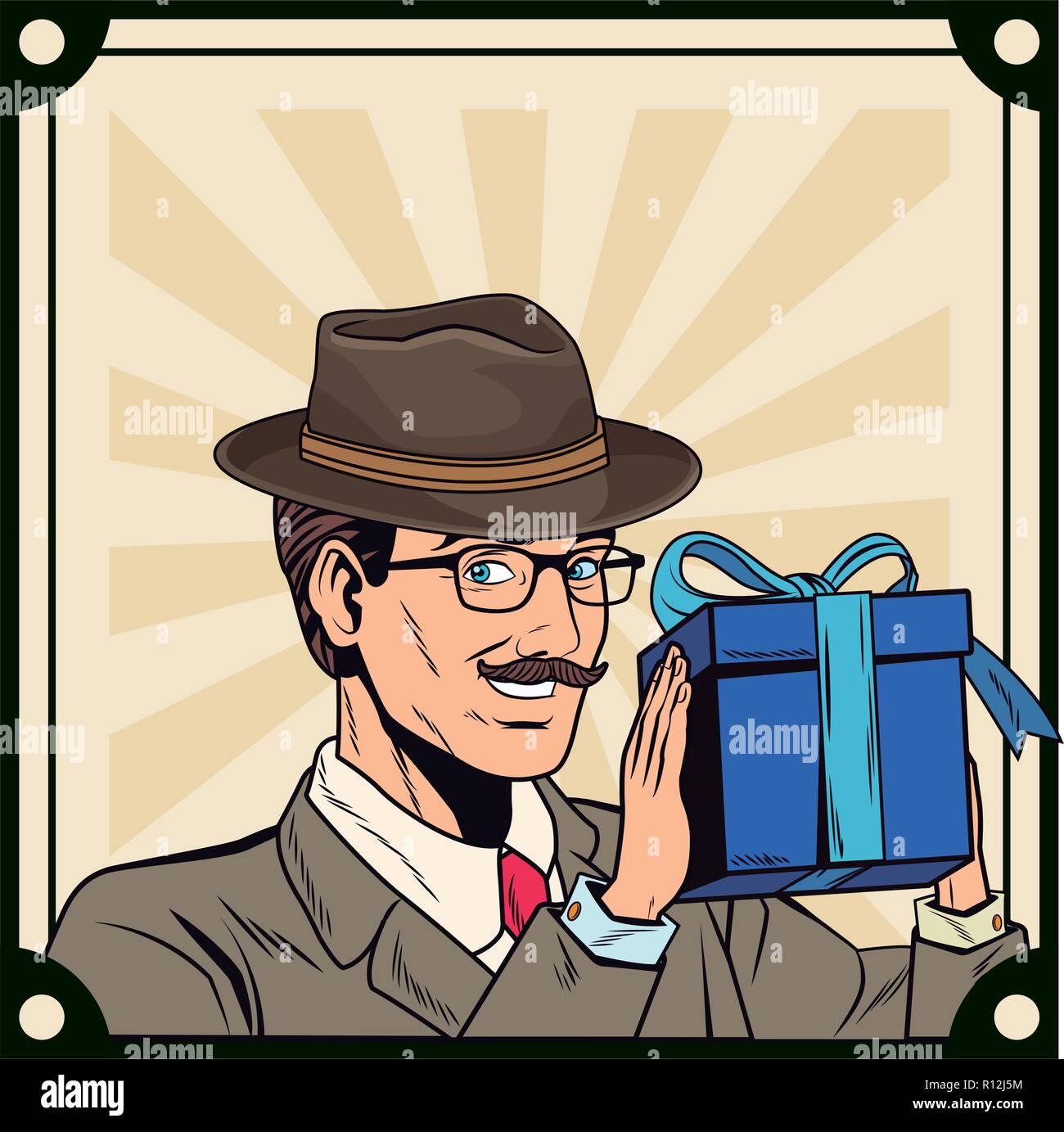 Beauty skincare man face Stock Vector Images - Alamy