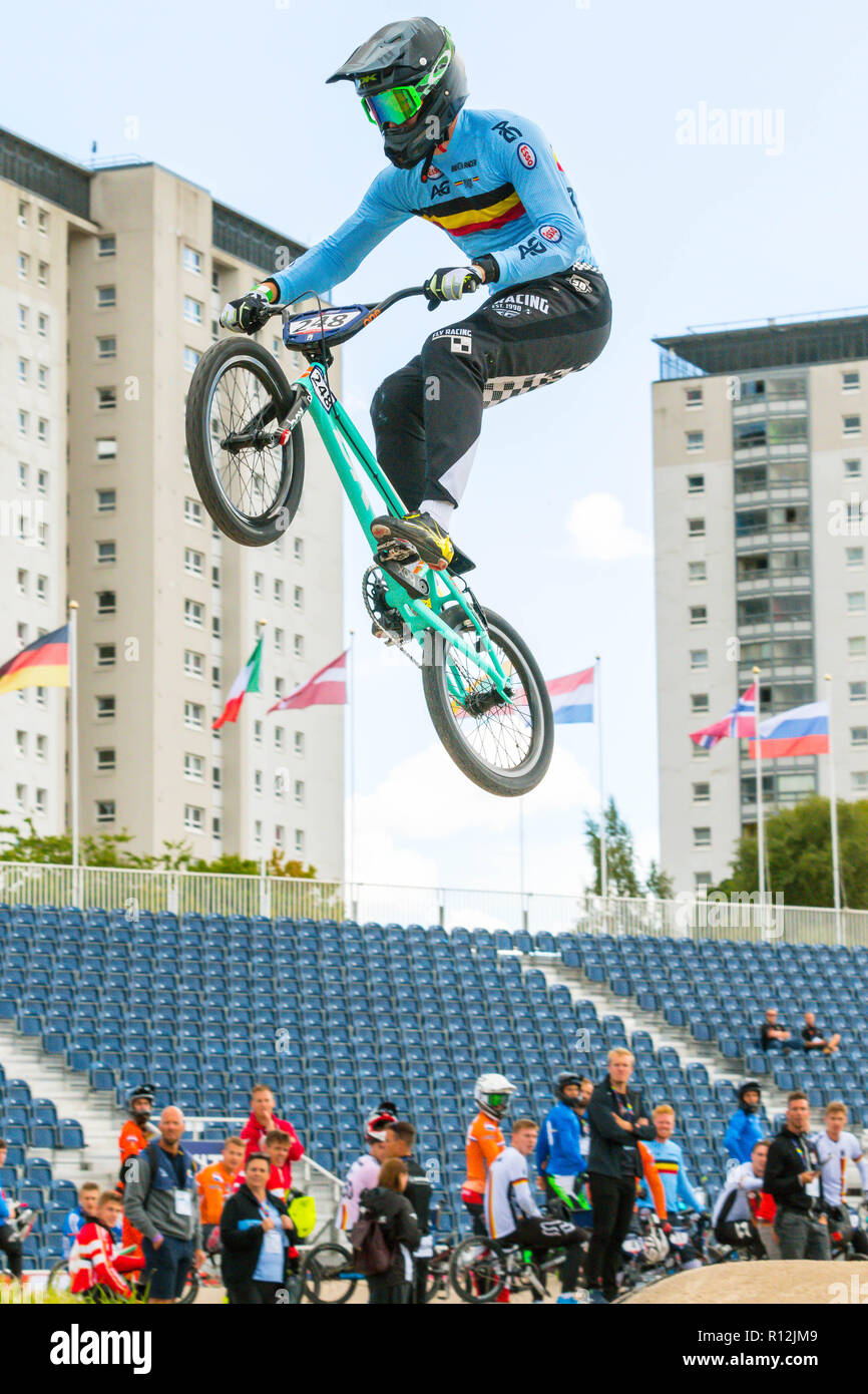 Glasgow2018 European Championships - BMX Racing Stock Photo - Alamy
