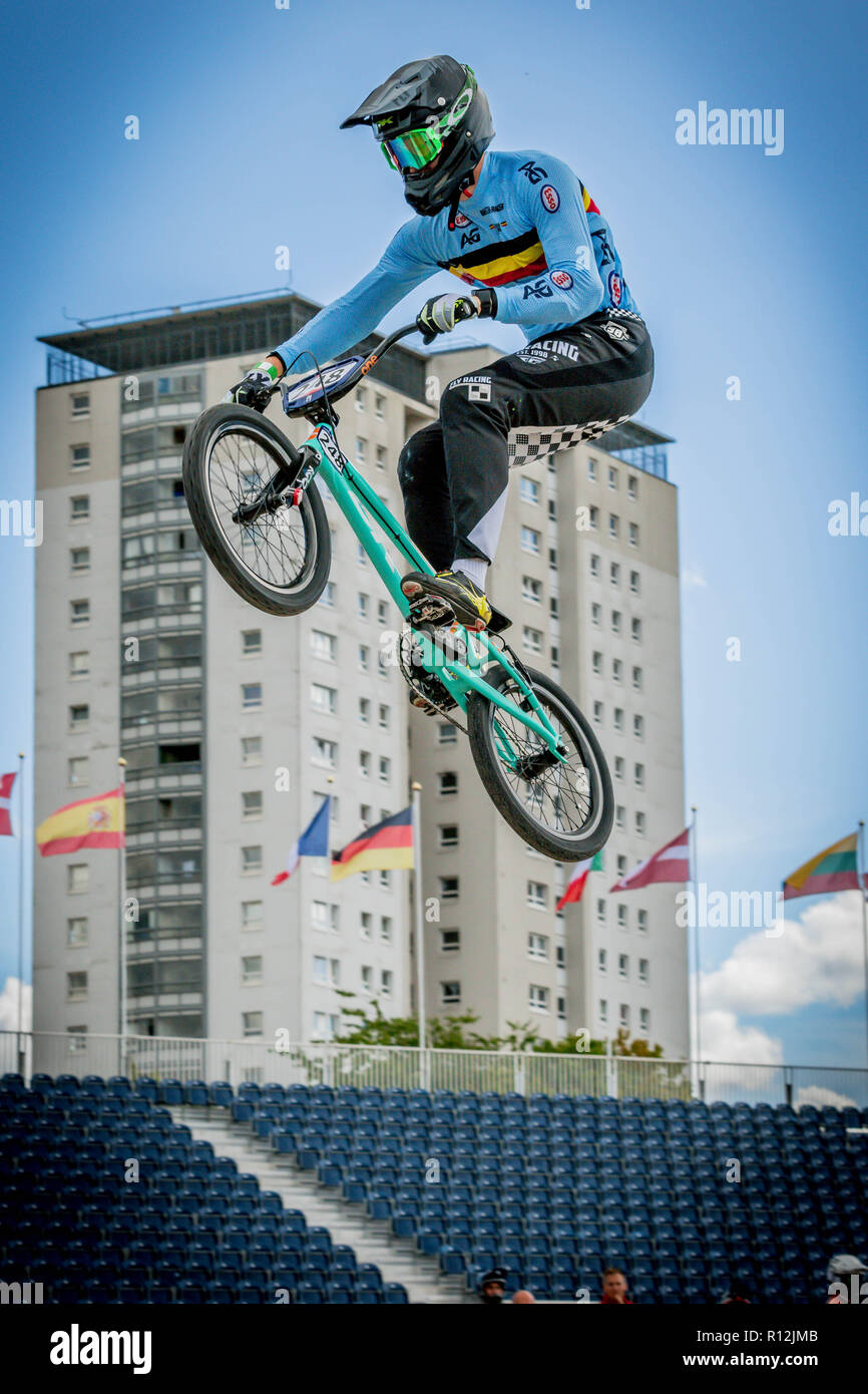Glasgow2018 European Championships - BMX Racing Stock Photo - Alamy