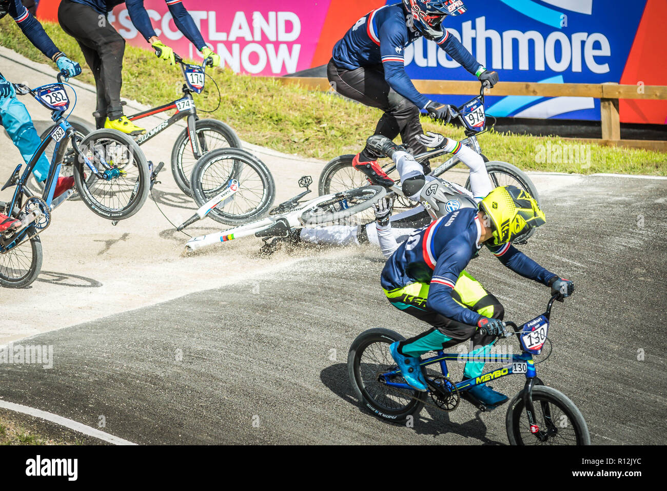 Sylvain Andre (France) Glasgow2018 European Championships - BMX Racing ...