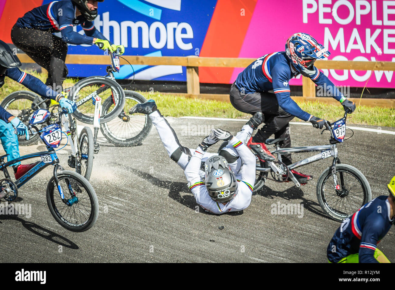 Sylvain Andre (France) Glasgow2018 European Championships - BMX Racing ...